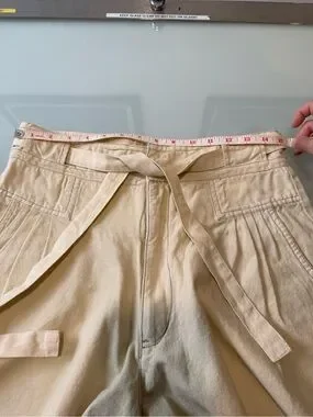 Free People | Shorts | Free People Fp One Shae Tie Waist Pleated ...